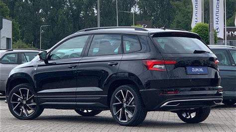 Skoda NEW Karoq Sportline 2020 In 4K Black Magic 19 Inch Vega Walk