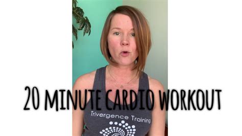 20 Minute Cardio Workout YouTube