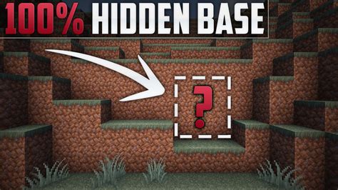 Minecraft How To Build A Secret Base Tutorial Hidden House YouTube