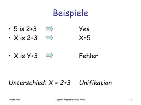 PPT Logische Programmierung Prolog PowerPoint Presentation Free