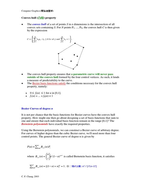 an in depth explanation of parametric curves and their applications in computer graphics pdf