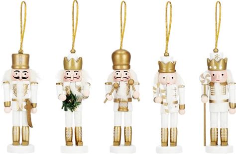 Springos Notenkraker Kerst Houten Soldaat Kerstversiering Stuks