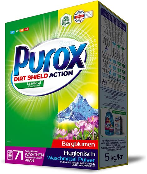 Proszek Do Prania Purox Universal 5 Kg Karton Amazon Pl Zdrowie I