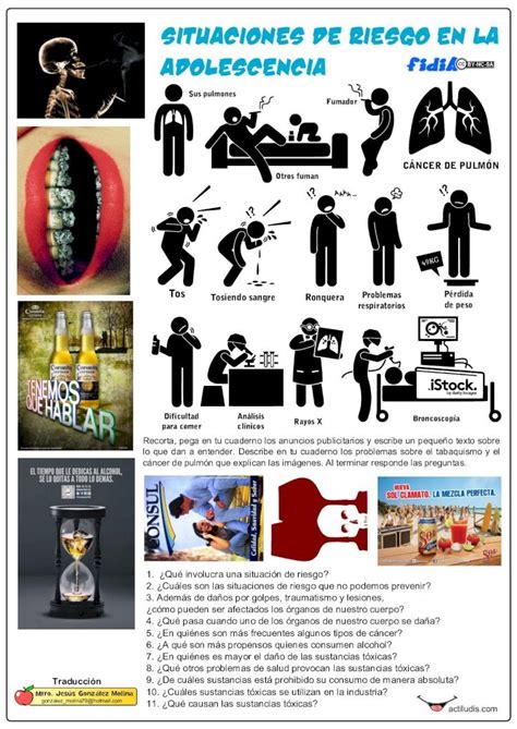 Pdf Situaciones De Riesgo En La Adolescencia Actiludis