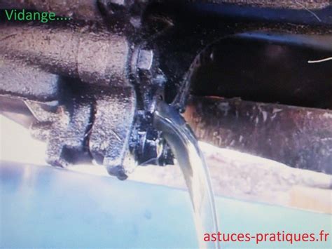 Vidange et remplissage boîte de vitesses sur AX essence Astuces