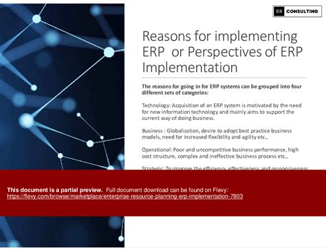 ppt enterprise resource planning erp implementation 156 slide ppt powerpoint presentation