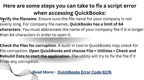 ppt overcoming quickbooks desktop error company file not found powerpoint presentation id