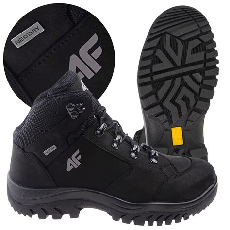 BUTY MĘSKIE ZIMOWE 4F WODOODPORNE TREKKINGOWE R 42 14639868606