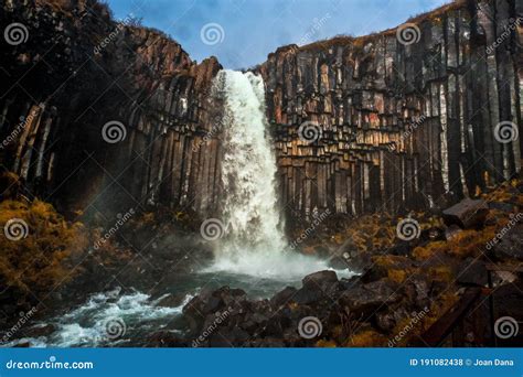 Svartifoss A Spectacular Waterfall In Skaftafell National Park