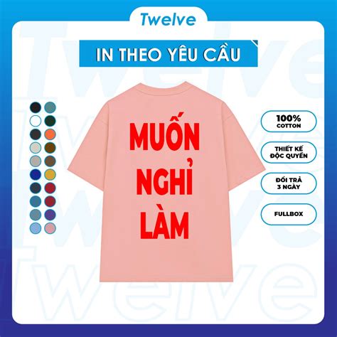 O Thun H I H C O Thun H I H C In Ch Mu N Ngh L M Oversize