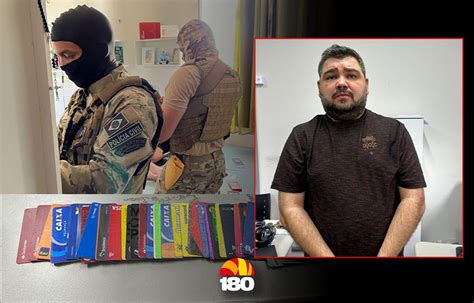 Acusado de aplicar golpes avaliados em R 4 milhões é preso pela