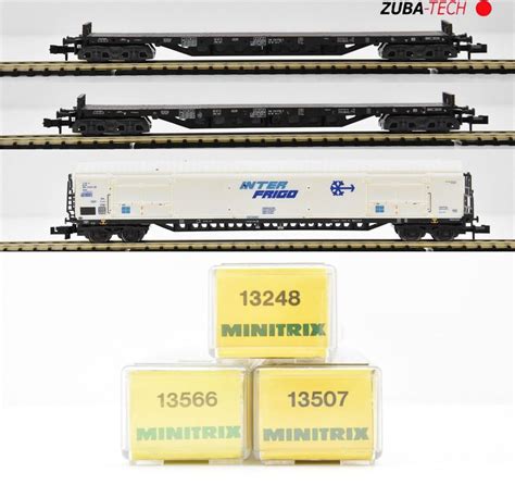 Minitrix 3x Güterwagen Spur N GS OVP Kaufen auf Ricardo