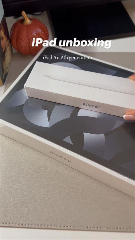 New Ipad Air Aesthetic Unboxing Apple Pencil In Apple