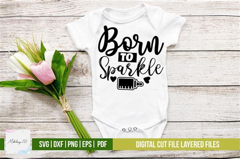 Born To Sparkle Svg Design Graphic By Svgstudiodesignfiles Creative