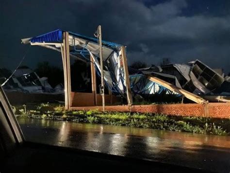 Coluna de Geral RS Temporal causou grandes estragos em São Luiz
