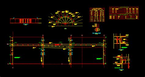 Detalles Estructurales Viga Metalica En AutoCAD Librería CAD
