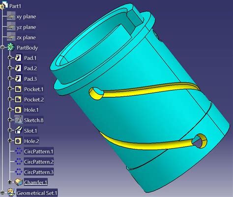 How To Create A Mechanical Part Using CATIA Part Design Social Media