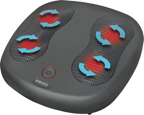 HoMedics Shiatsu urządzenie do masażu stóp masaż shiat z ciepłem i 12