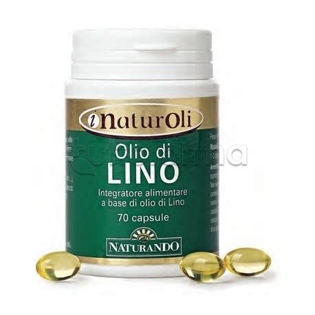 Naturando Olio Di Lino Integratore Ricostituente 70 Capsule TuttoFarma
