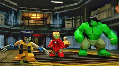 Hulk Homem De Ferro E Wolverine Na Pris O Lego Marvel Super Heroes