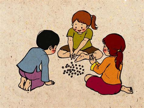 50 Tranh vẽ đề tài trò chơi dân gian đẹp nhất Thủ Thuật Phần Mềm MOBO