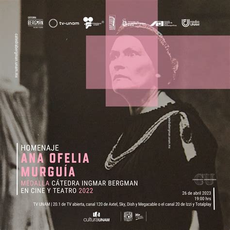 Filmoteca UNAM on Twitter Hoy se entregará la Medalla CatedraBergman