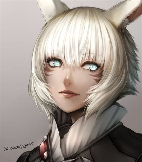 Y Shtola Rhul Final Fantasy And More Drawn By Kininaljaguar Danbooru