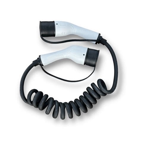 Ladekabel spiralkabel 3 Phasig 400V 11kW 16A Typ 2 für Wallbox 3m