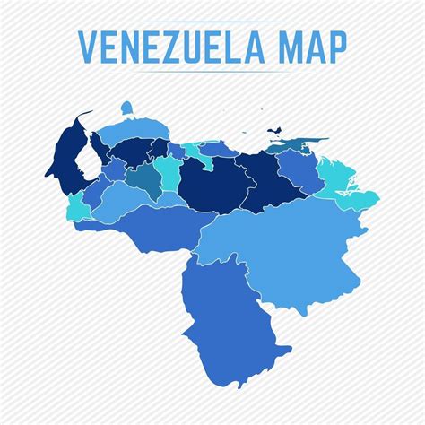 Mapa De Venezuela Con Sus Estados Archivo Venezuela Politica Copy Png