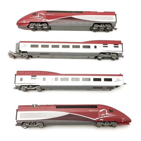 TGV Thalys PBKA 4 éléments SNCF Ep VI digital son 3R HO 1 87 JOUEF