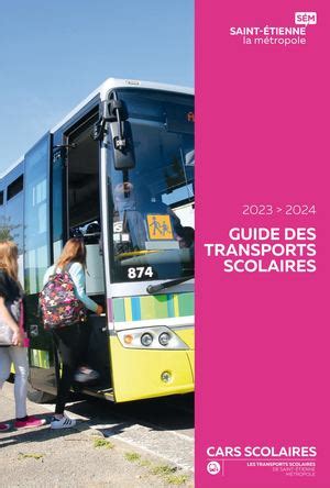 Calaméo Guide transports scolaires 2023 2024