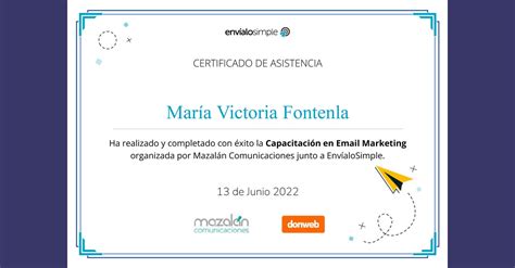 Tengo mi certificado de EnvíaloSimple by donweb