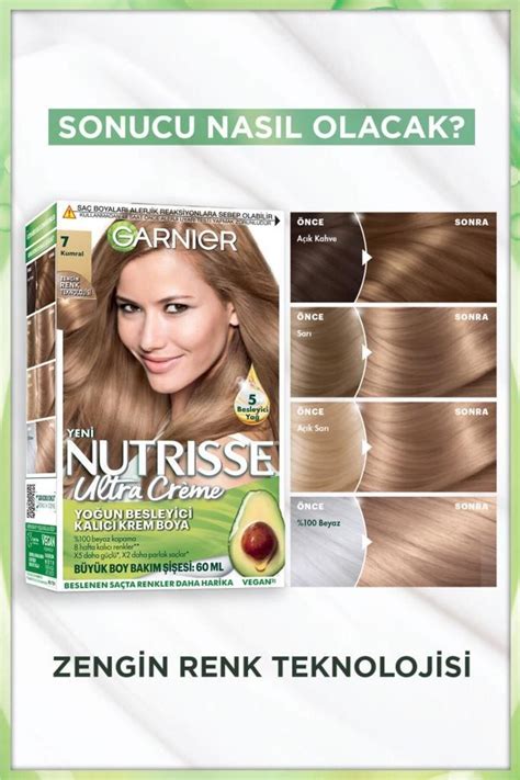 Garnier Nutrisse Yoğun Besleyici Kalıcı Krem Saç Boyası 7 Kumral Fiyatı