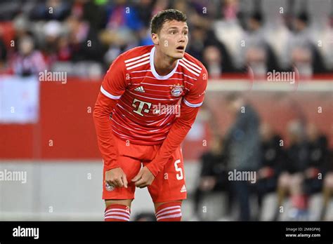 Benjamin PAVARD FC Bayern Munich Action Single Image Cut Single