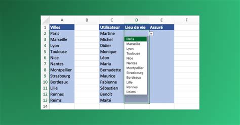Comment créer une liste déroulante sur Excel bonnes pratiques et exemples