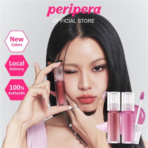 PERIPERA Water Bare Tint 3 7g Long Lasting Non Sticky Lip Tint
