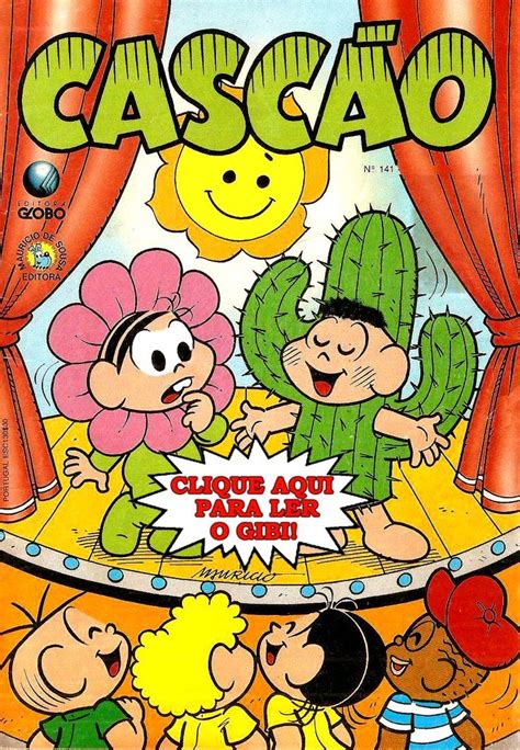 Revistinha do Cascão Nº 141 Editora Globo Gibi Turma da mônica