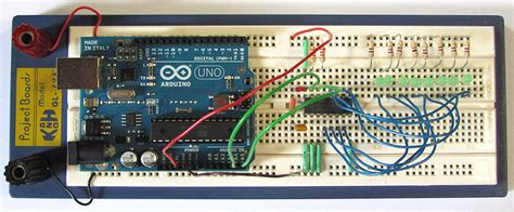Tutorial Two Wire Arduino Knight Rider Circuit And Sketch Using