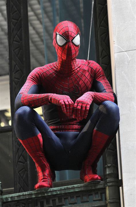 Nuevas imágenes de Spider Man en el rodaje de The Amazing Spider Man 2