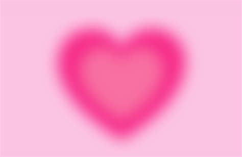 A Pink Heart On A Pink Background
