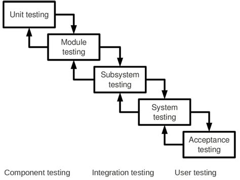 steps of the testing process download scientific diagram