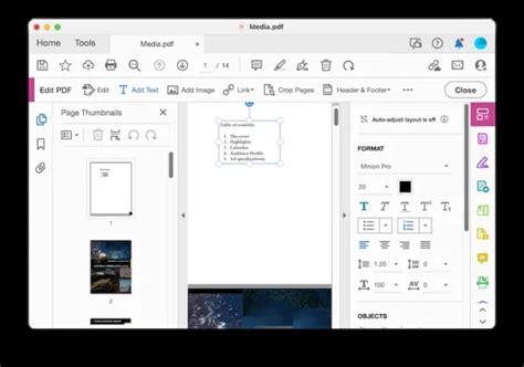 how to create table of contents in pdf on mac or windows itselectable