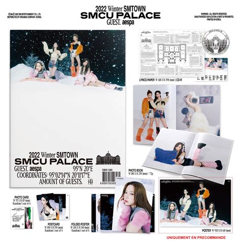 AESPA 2022 Winter SMTOWN SMCU Palace KPOP ALBUMS Girlsband Mkpop