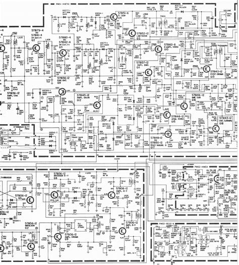 Schematic Diagrams Admiral Color TV Schematic Vintage TV Chassis K10