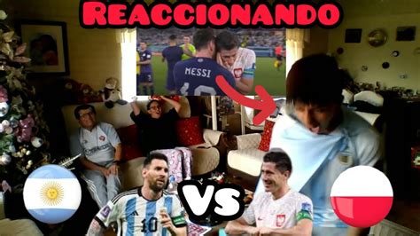 ECUATORIANOS REACCIONANDO A ARGENTINA Vs POLONIA REACCIONES DE