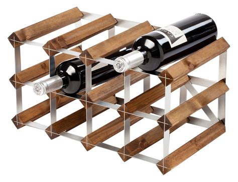 The Traditional Wine Rack Co Traditional Wooden Wine Rack Dark Oak