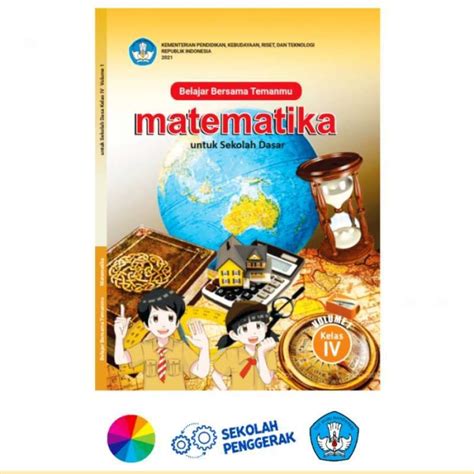 Jual Buku Siswa Matematika Vol 1 Kelas 4 SD MI KURIKULUM MERDEKA Di