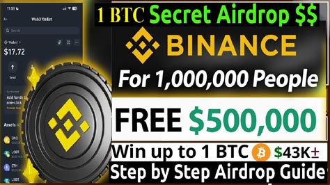 Binance Airdrop For 1 000 000 People Claim Binance Airdrop Win Up