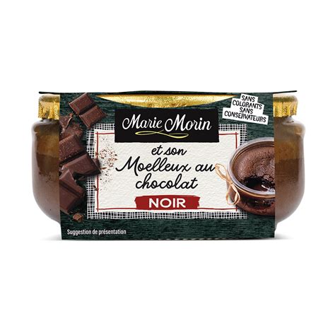 Moelleux Au Chocolat Noir 120g Marie Morin Pro