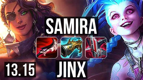 SAMIRA Rell Vs JINX Lulu ADC 71 Winrate Quadra Legendary 17